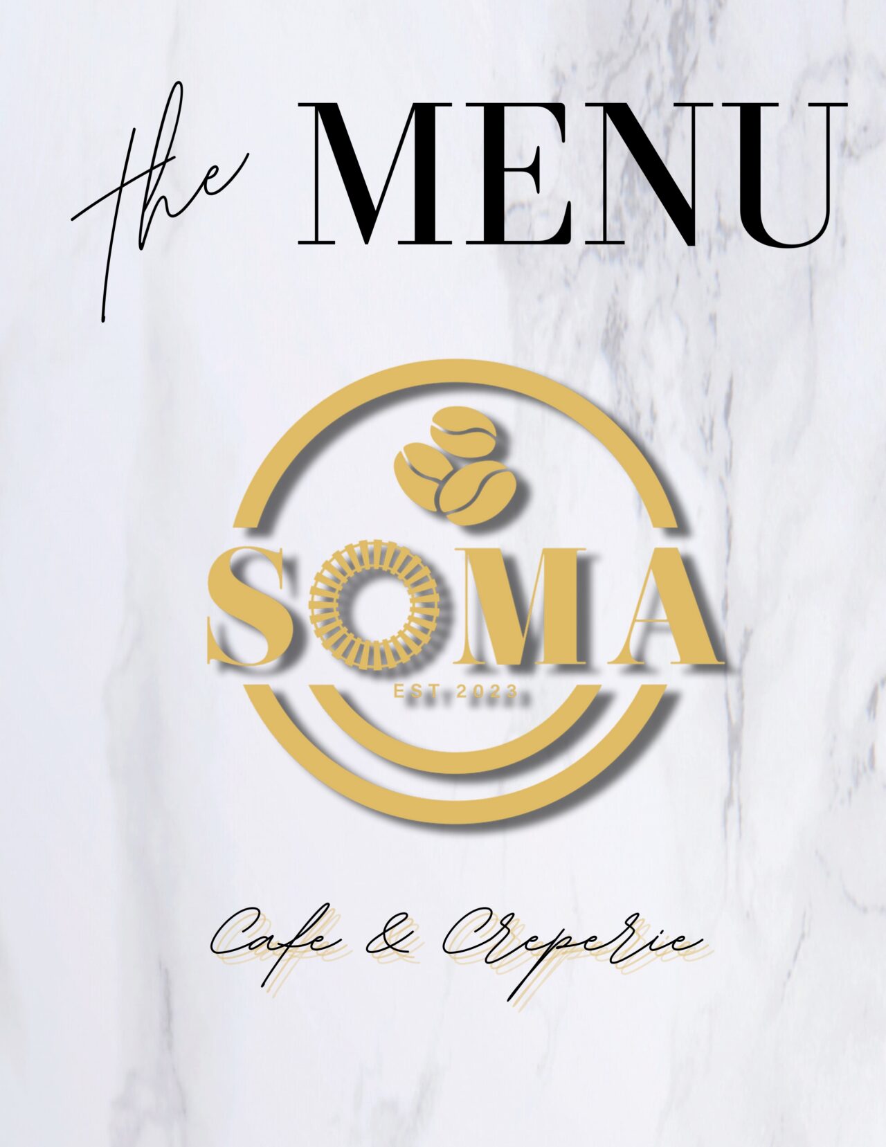 Menu | SOMA Cafe & Creperie